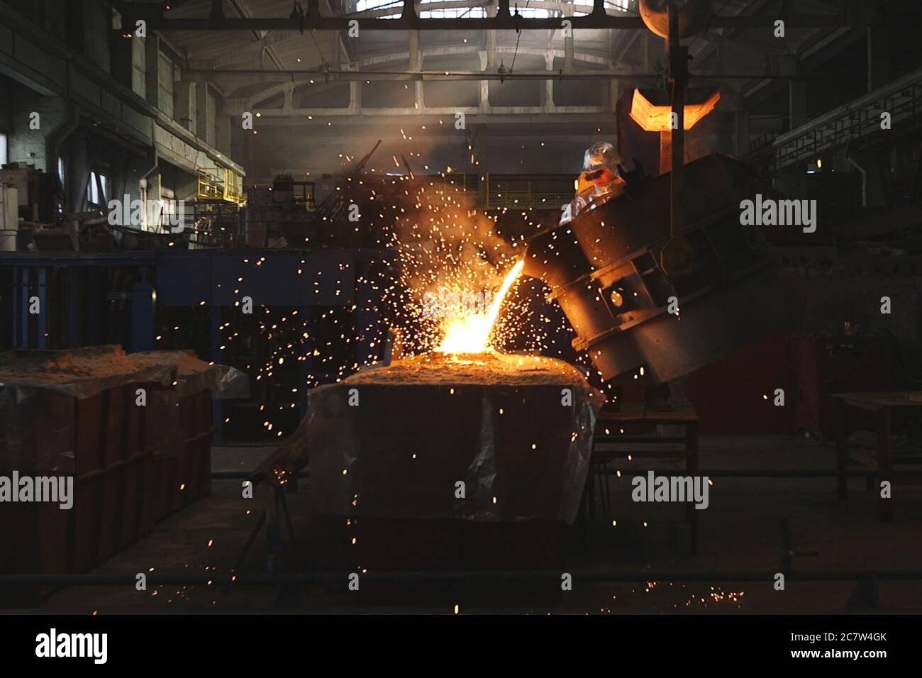 Blast furnace smelting iron ore hi-res stock photography and images - Alamy