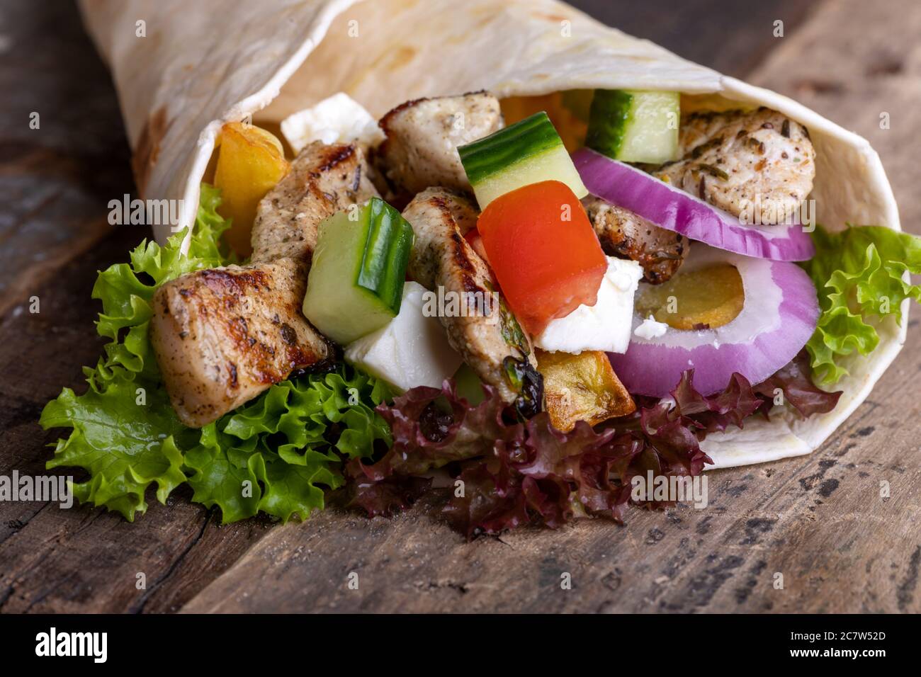 Durum kebab hi-res stock photography and images - Alamy