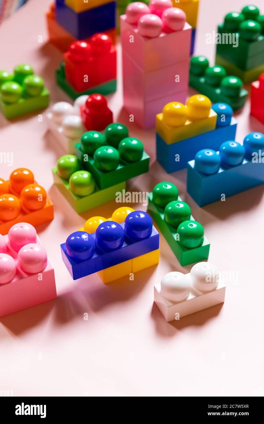 Plastic Bricks High Resolution Stock Photography and Images - Alamy