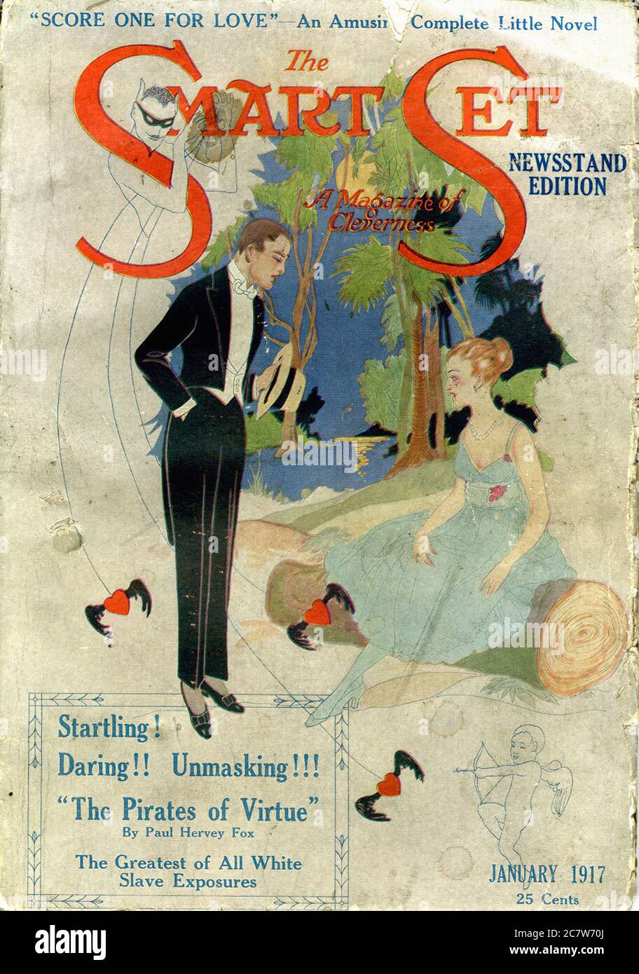 The Smart Set - January 1917 - Vintage american literary magazine Stock ...