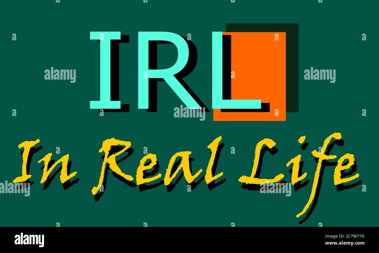 In real life abbreviation is displayed with text and symbolic pattern ...