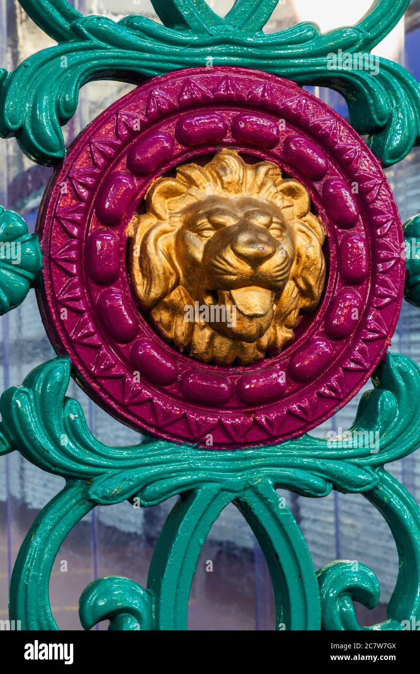 England, London, City of London, Smithfield, Smithfield Market, Detail ...