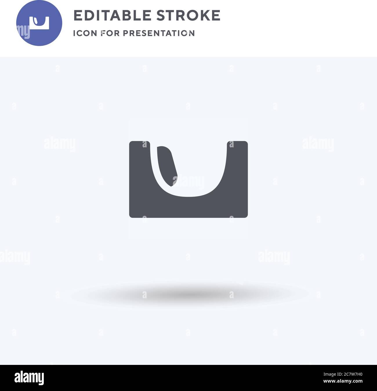 Attraction icon vector, filled flat sign, solid pictogram isolated on ...