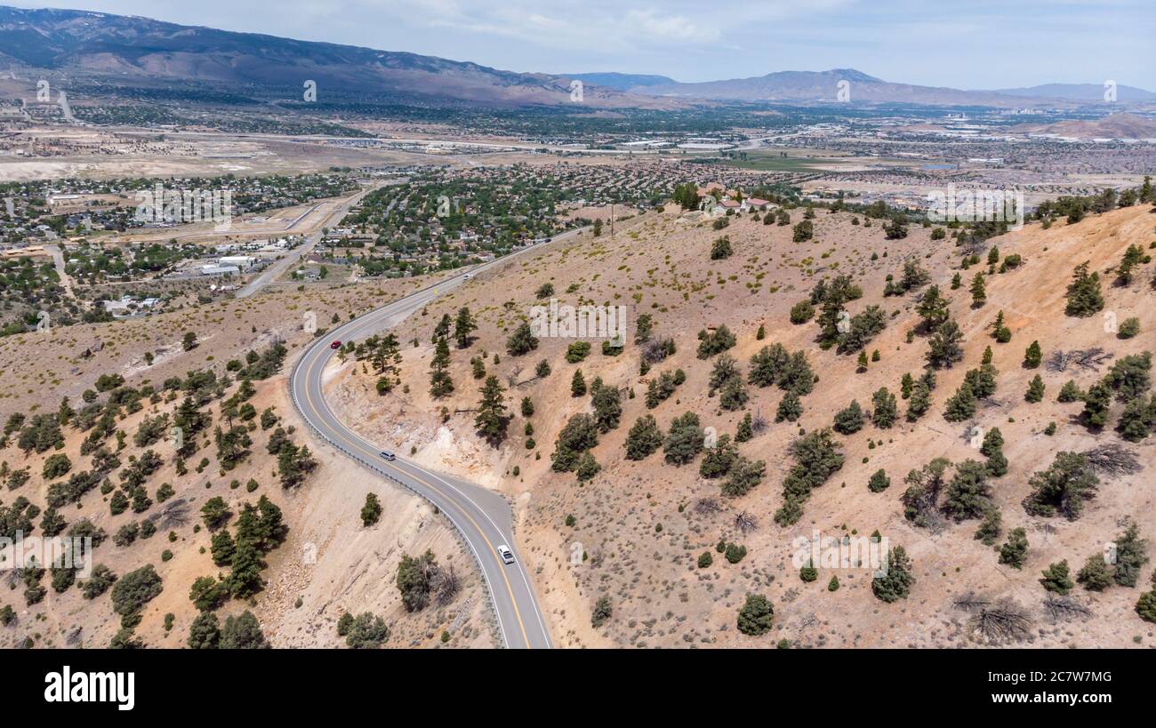 Reno highway hi-res stock photography and images - Alamy