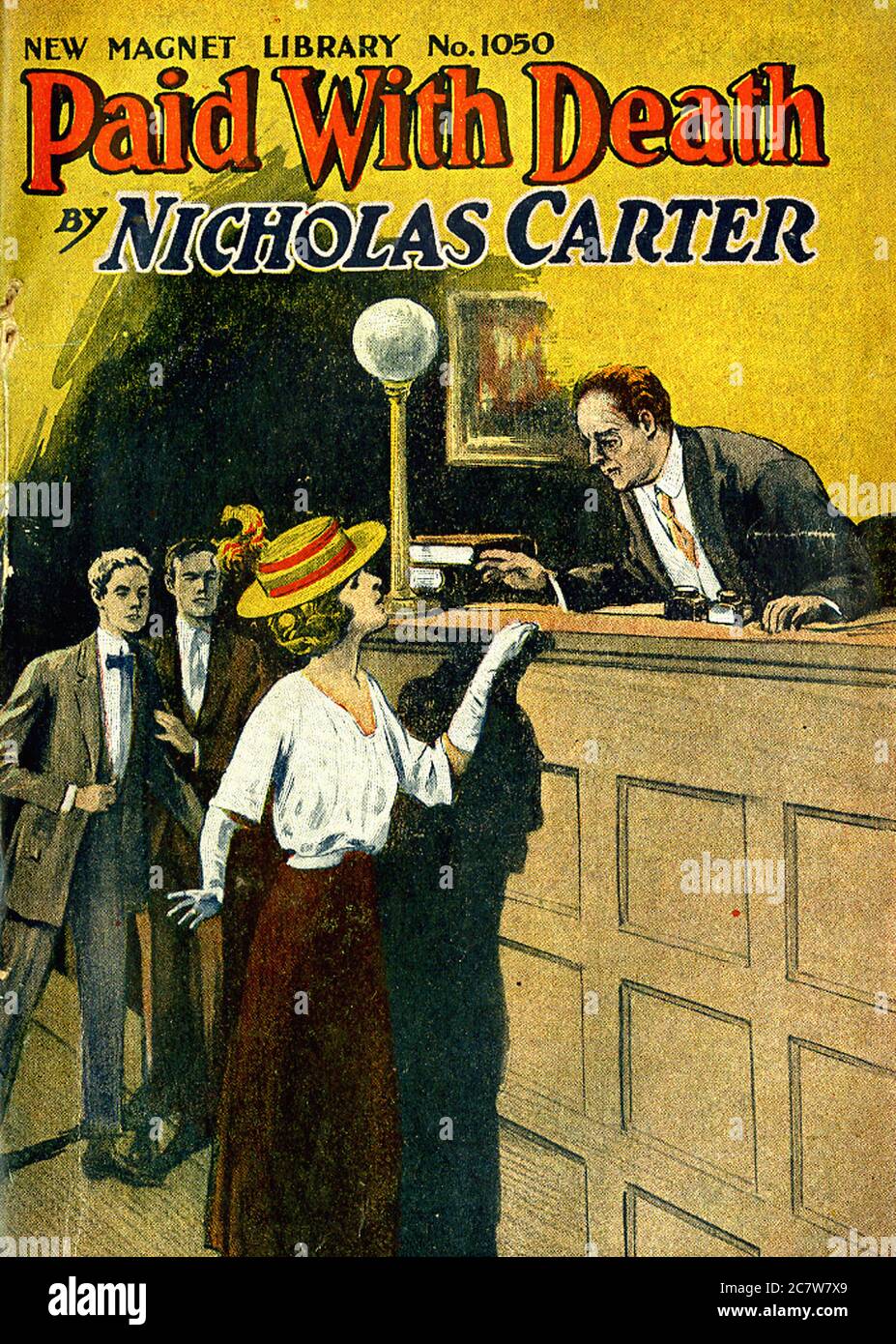 Nicholas Carter - Paid With Death - New Magnet Library - Vintage Pulp ...