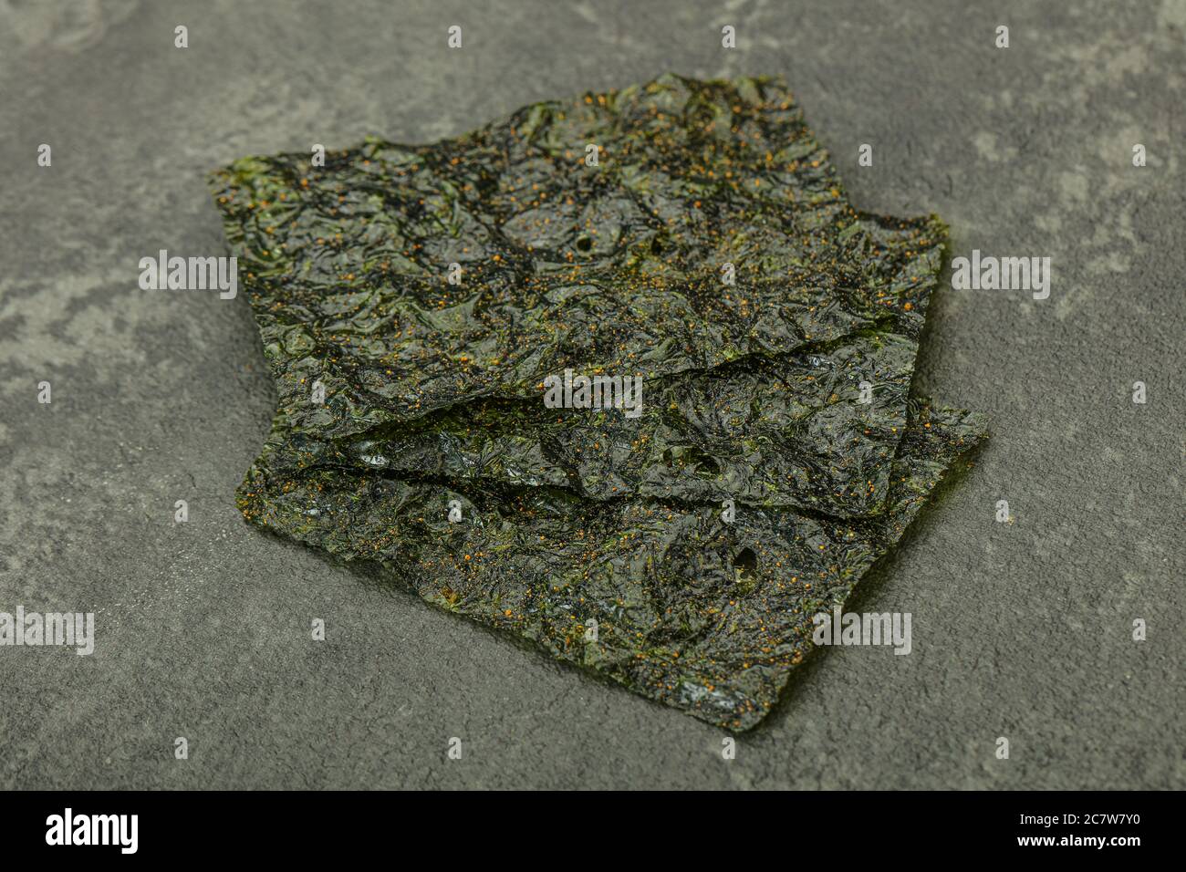 Asian cuisine Nori sheets chips snack Stock Photo - Alamy