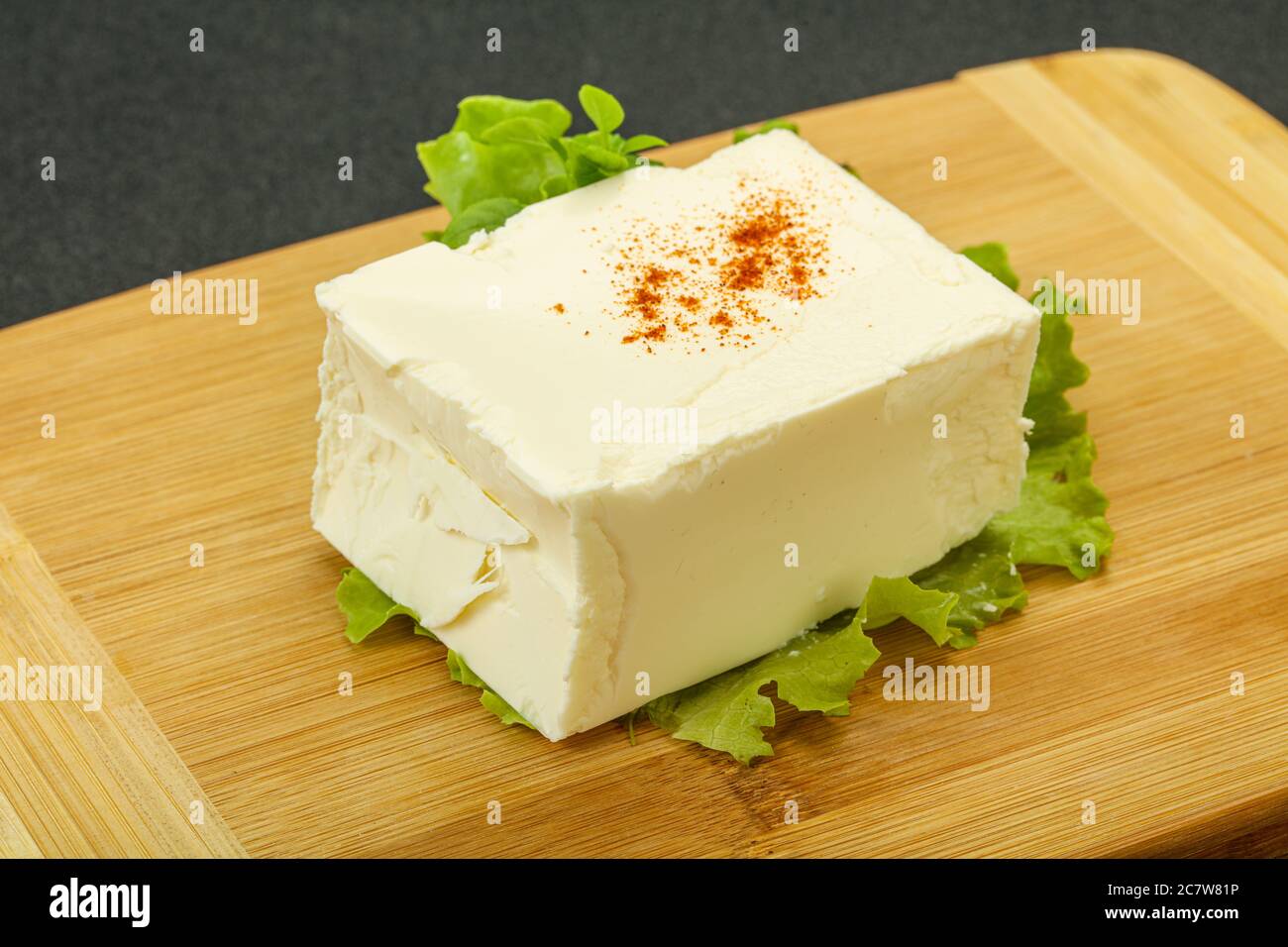 Greek traditional soft feta dairy cheese Stock Photo - Alamy