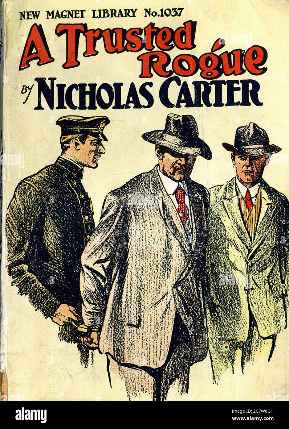 Nicholas Carter - A Trusted Rogue - New Magnet Library - Vintage Pulp ...