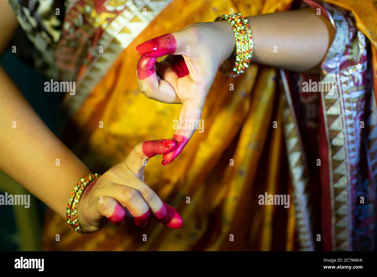 Bharatanatyam hand gestures hi-res stock photography and images - Alamy