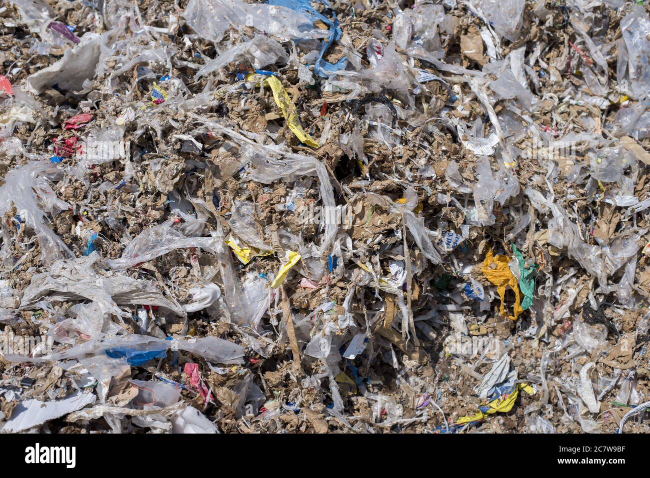 Closeup shot of municipal waste - waste management concept Stock Photo ...