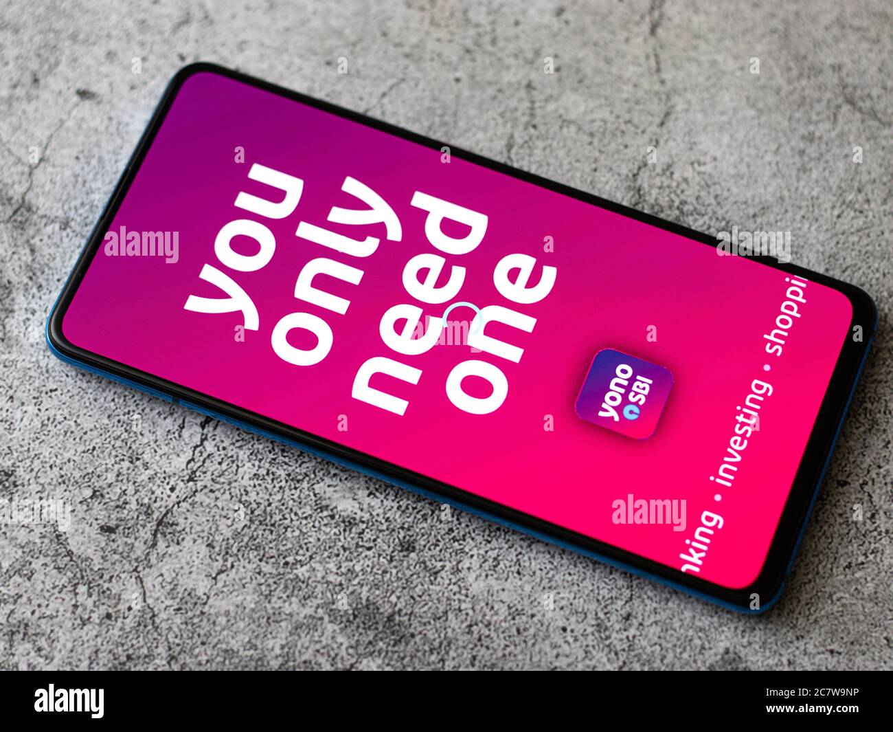 Assam, india - July 18, 2020 : SBI yono mobile app logo Stock Photo - Alamy