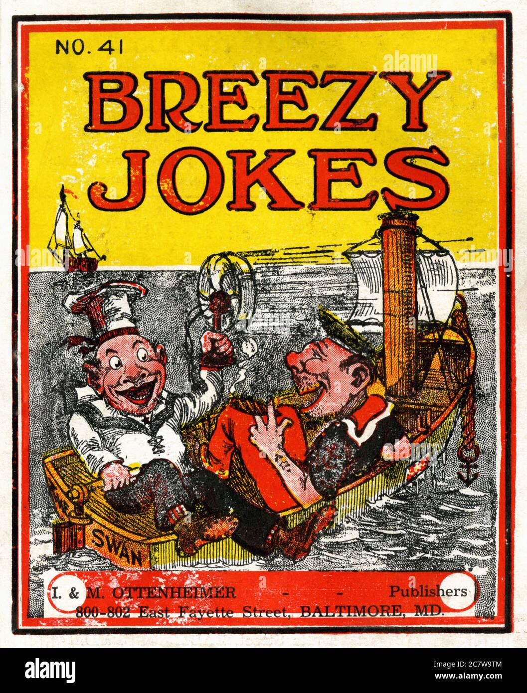 Breezy Jokes - Vintage early twenty century american jokes magazine ...