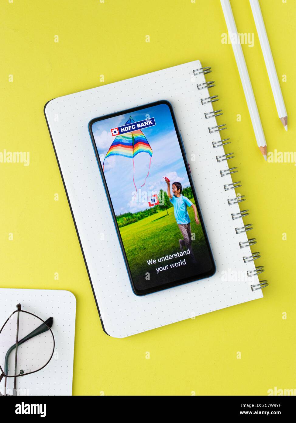 Hdfc bank logo hi-res stock photography and images - Alamy