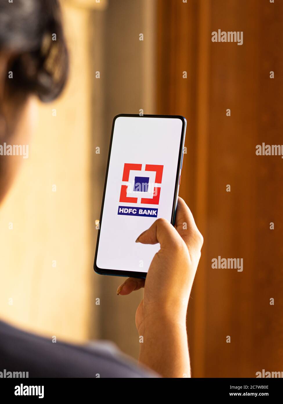 Hdfc bank logo hi-res stock photography and images - Alamy