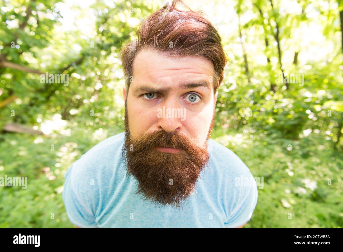 Confused tourist in forest hi-res stock photography and images - Alamy