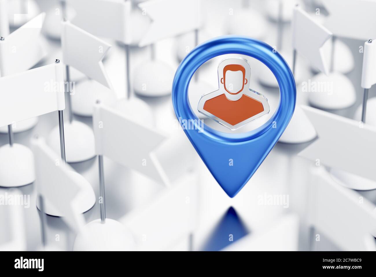 Identification of Location Stock Photo - Alamy