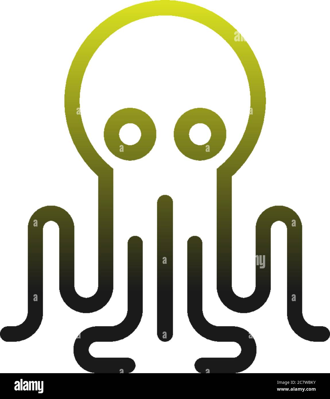 Octopus logo icon vector template Stock Vector Image & Art - Alamy