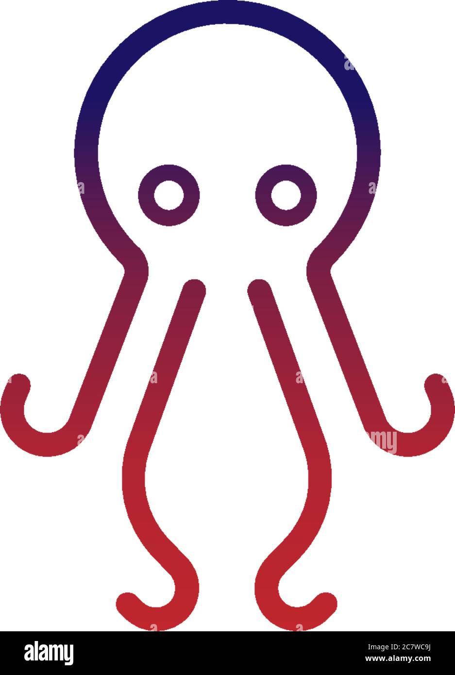 Octopus logo icon vector template Stock Vector Image & Art - Alamy