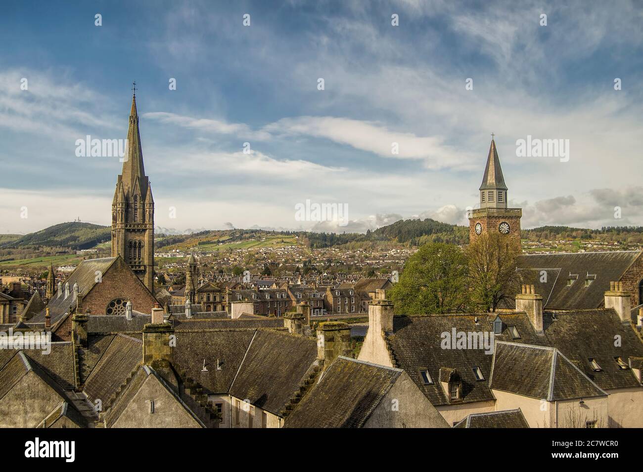 Aerial view inverness scotland hi-res stock photography and images - Alamy