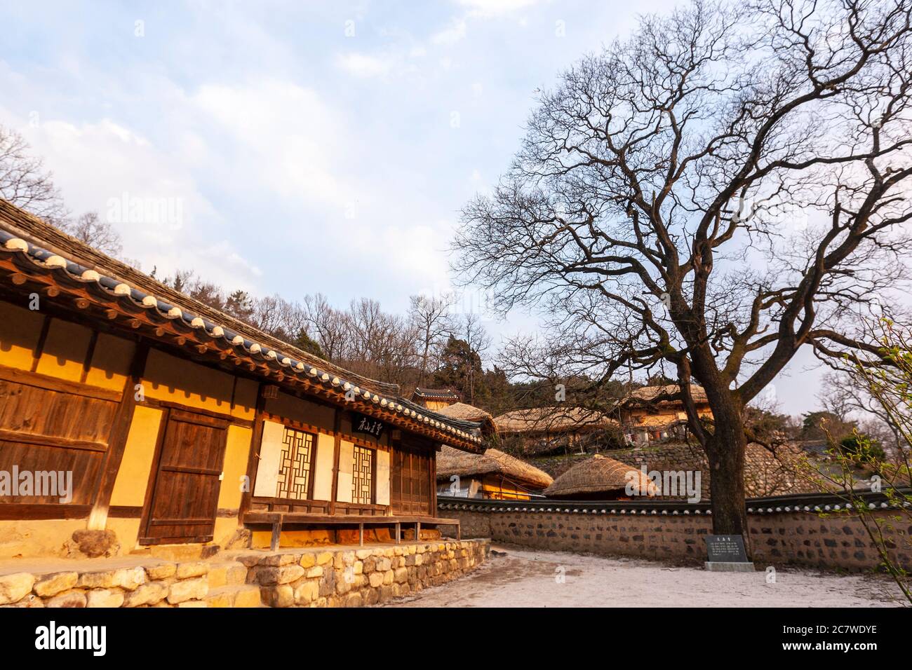 Yangdong Folk Village, Gangdong-myeon, North Gyeongsang Province, South ...