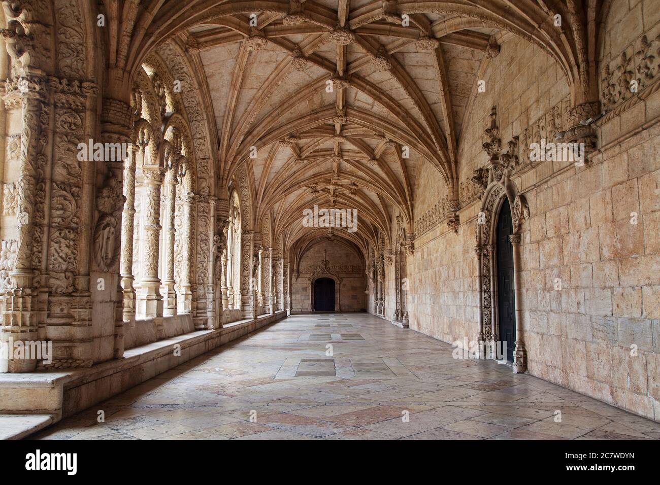 Monastery abbey cloister interior hi-res stock photography and images ...