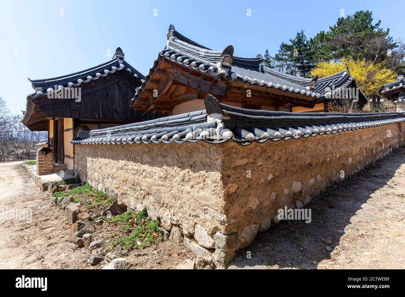 Yangdong Folk Village, Gangdong-myeon, North Gyeongsang Province, South ...