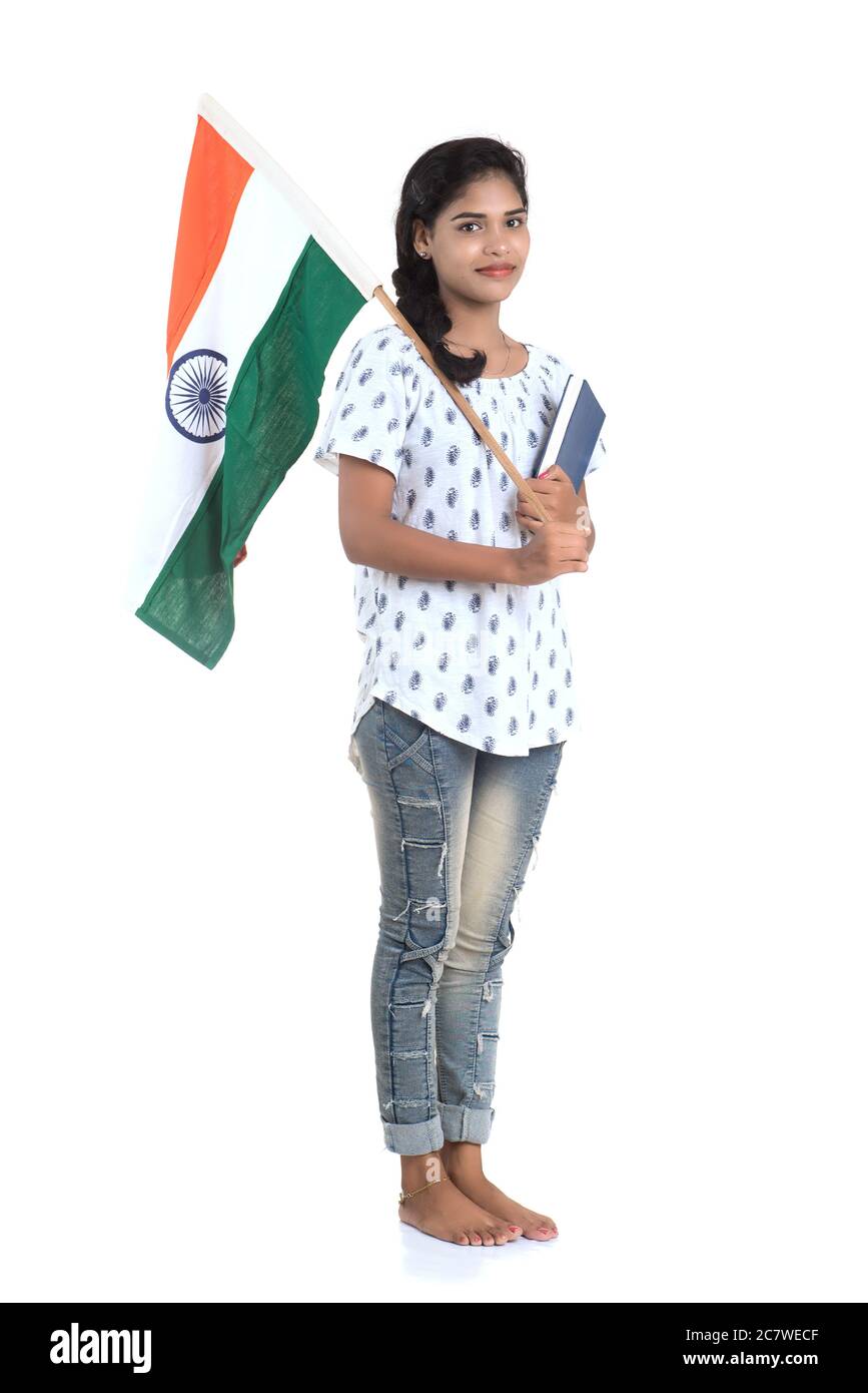 Beautiful country girl reading Cut Out Stock Images & Pictures - Alamy