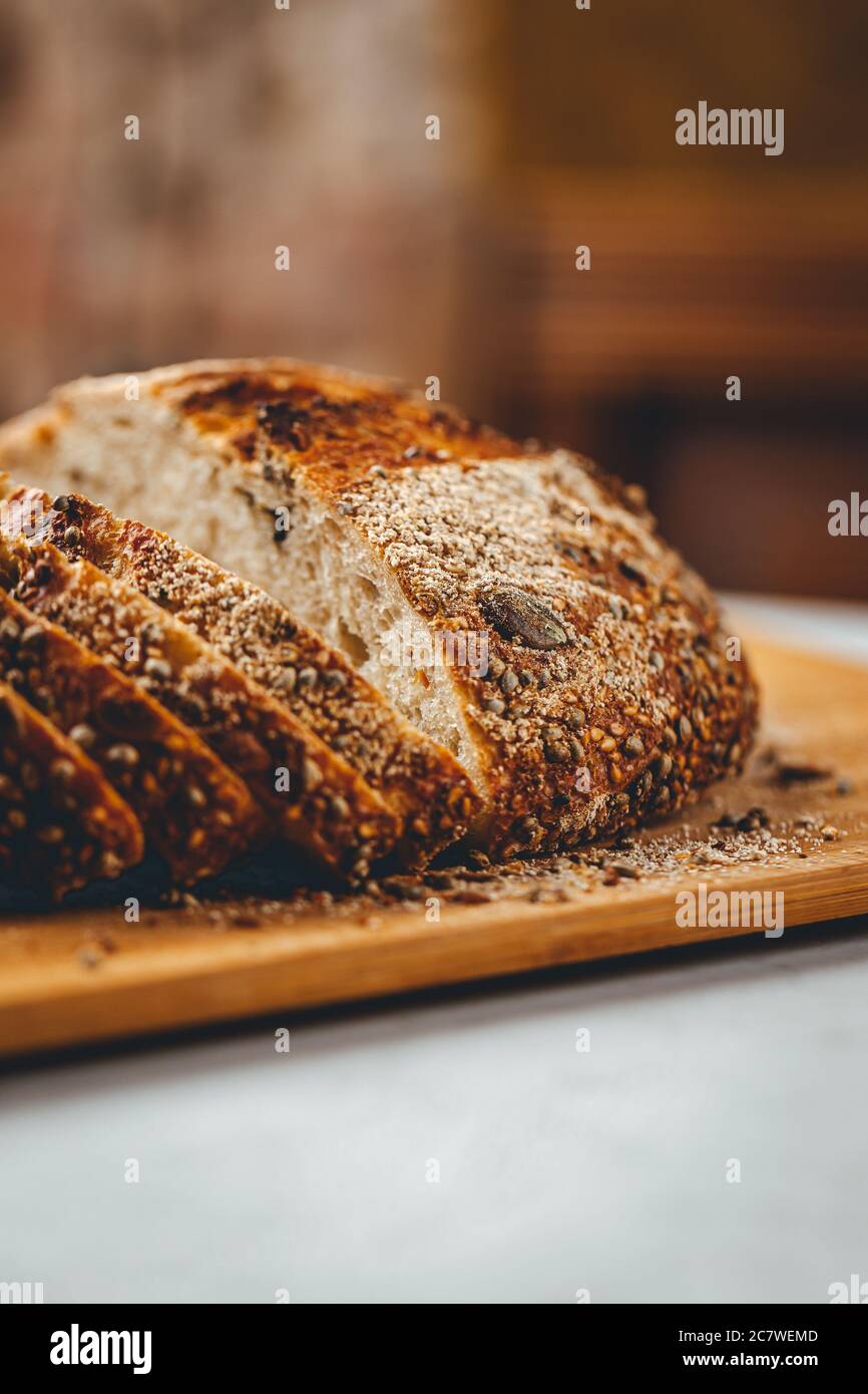 Freshly baked bread Stock Photo - Alamy