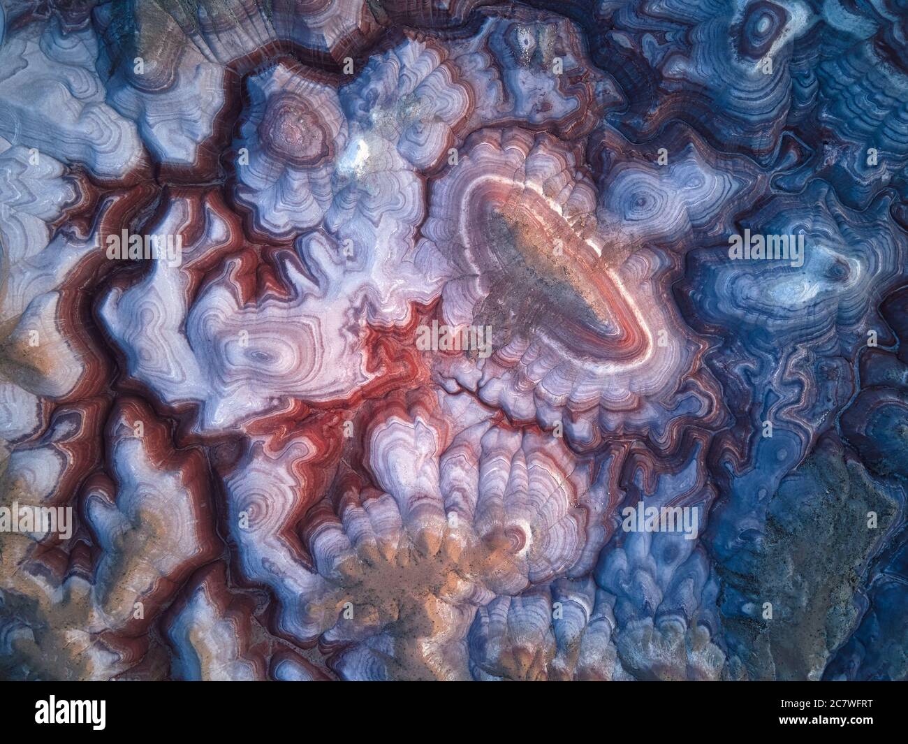 Abstract desert badlands texture hi-res stock photography and images ...