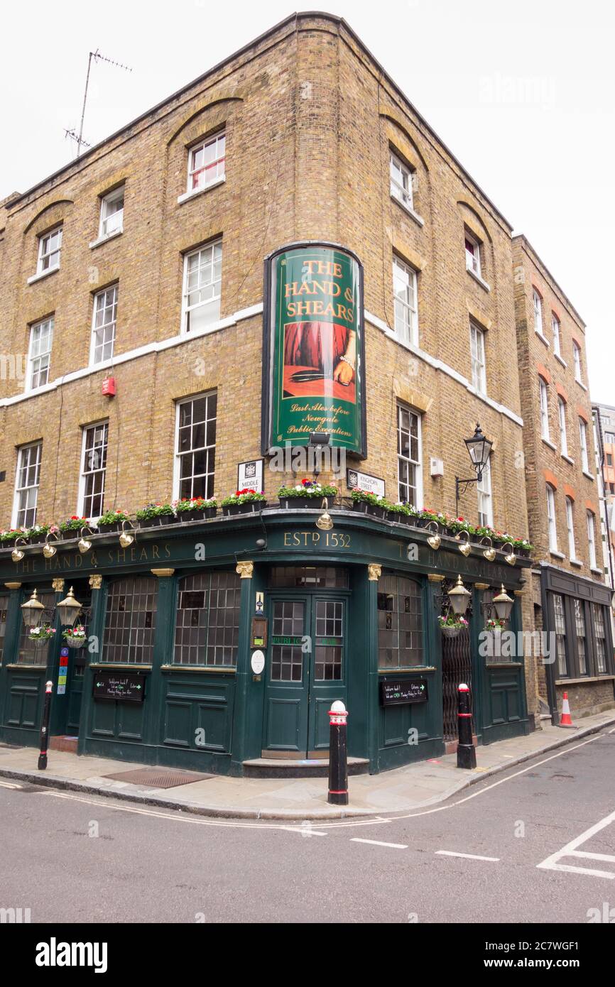 The Hand And Shears Public House High Resolution Stock Photography and ...