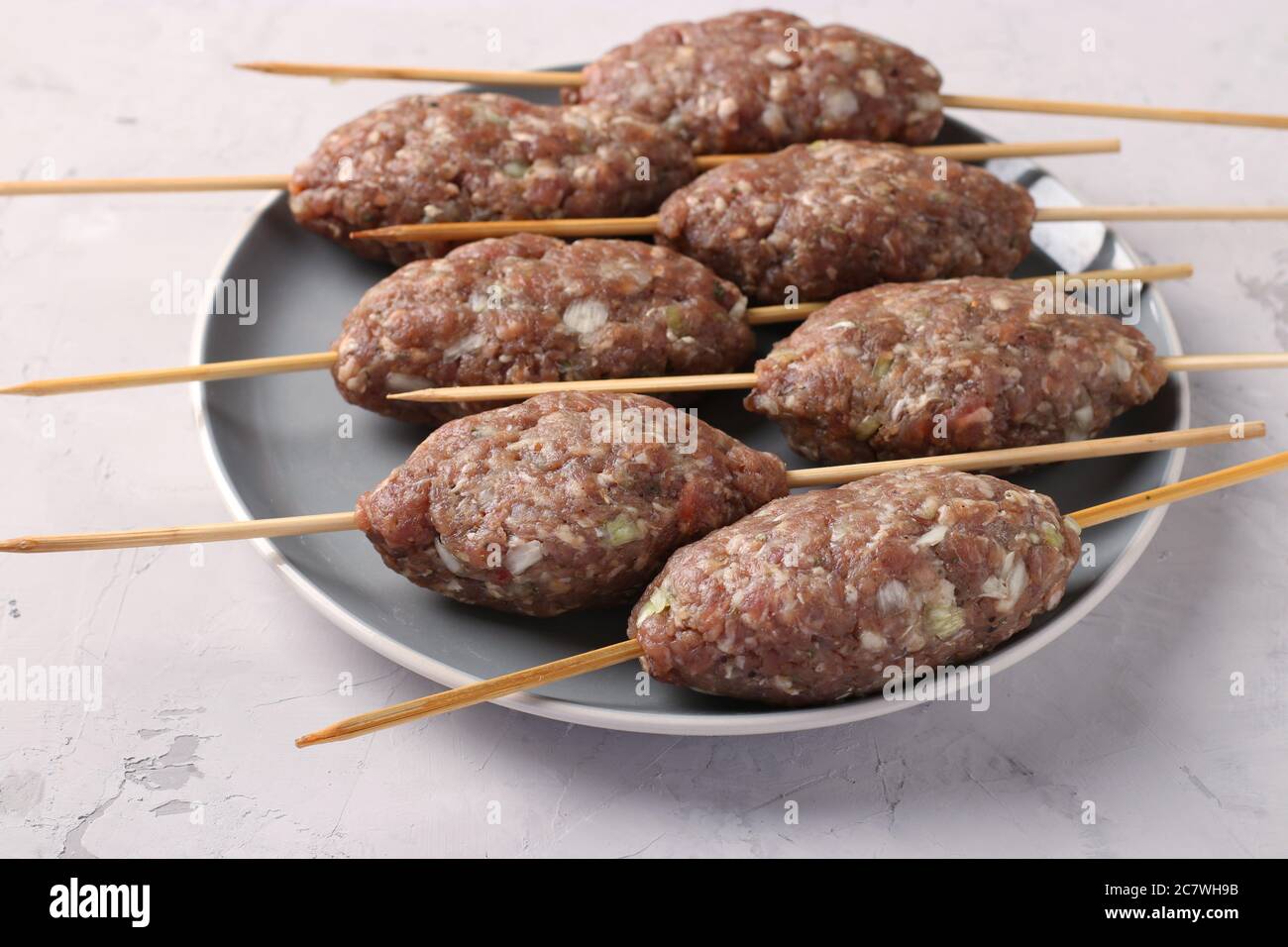 Arabic food barbecue kofta hi-res stock photography and images - Alamy