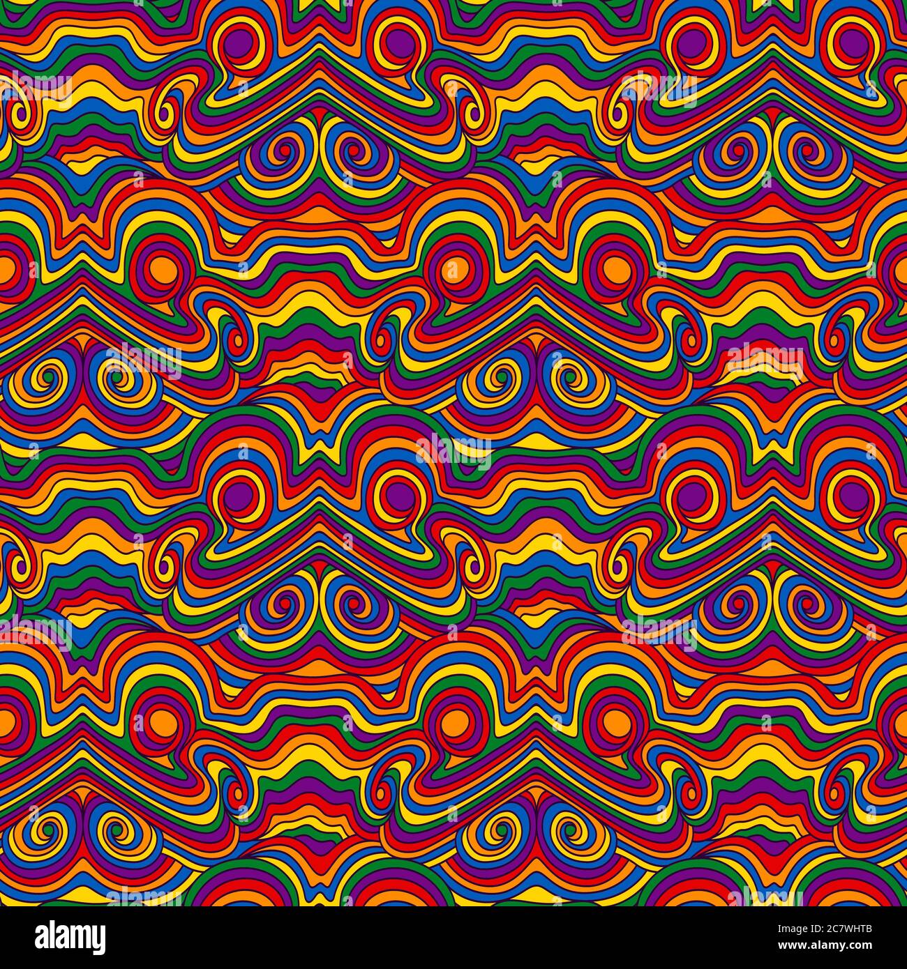 Wavy vector vectors hi-res stock photography and images - Alamy