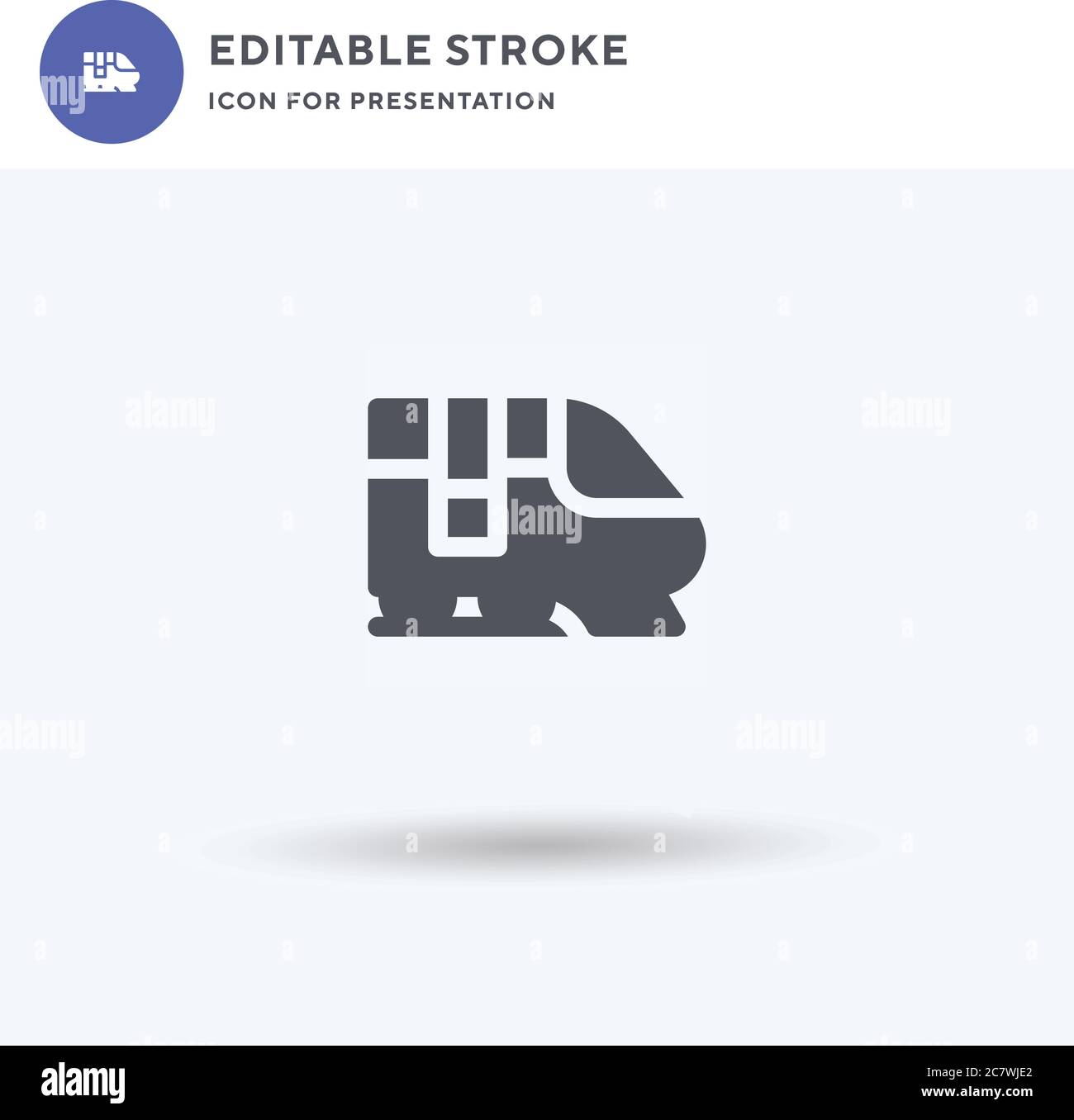 Rail pictogram on traffic sign Stock Vector Images - Alamy