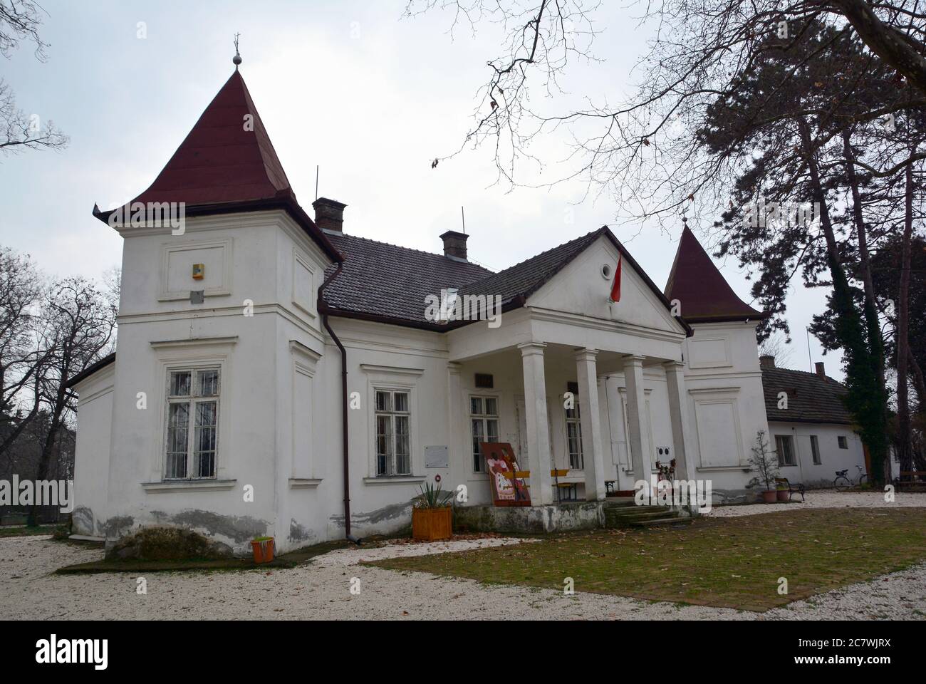 Blaskovich mansion, Tápiószele, Pest county, Hungary, Magyarország ...