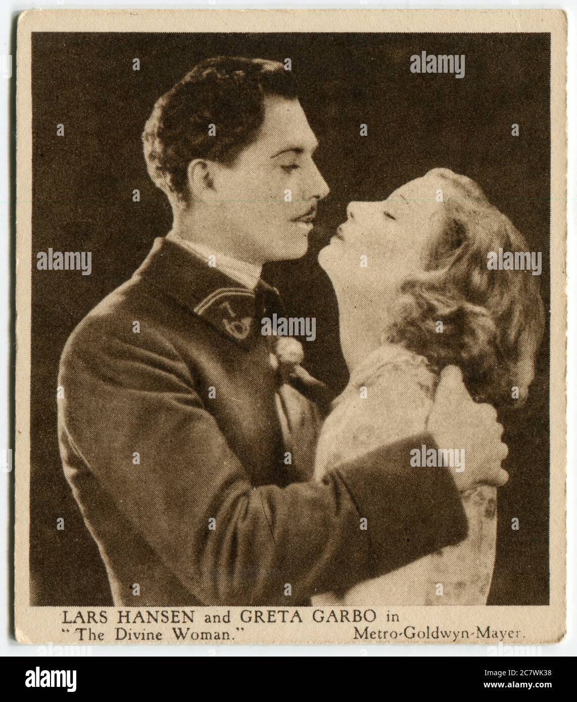 'Love Scenes from Famous Films' Kensitas cigarette card - Lars Hansen ...
