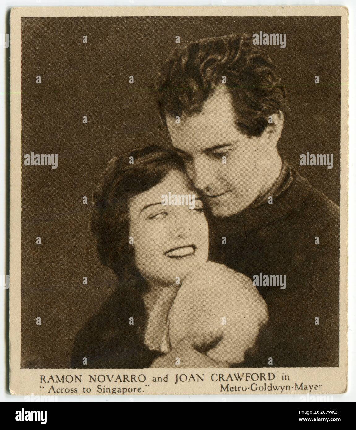 'Love Scenes from Famous Films' Kensitas cigarette card - Ramon Novarro ...