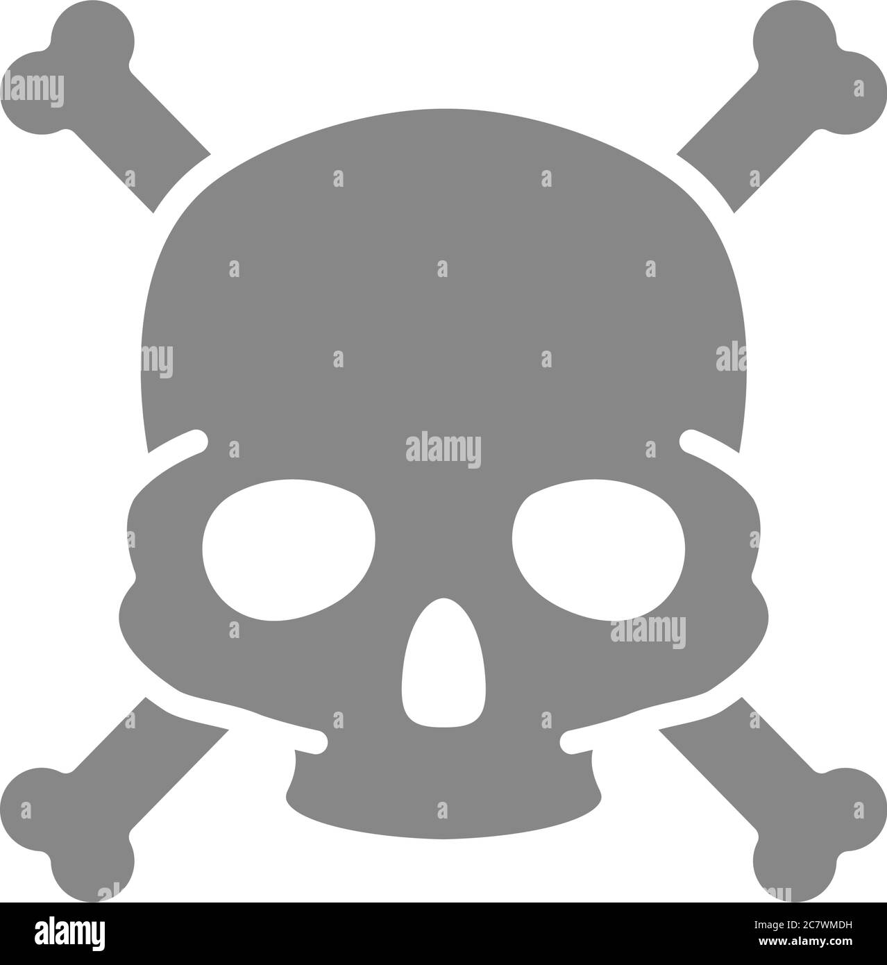 Poisonous substances hazard warning Stock Vector Images - Alamy
