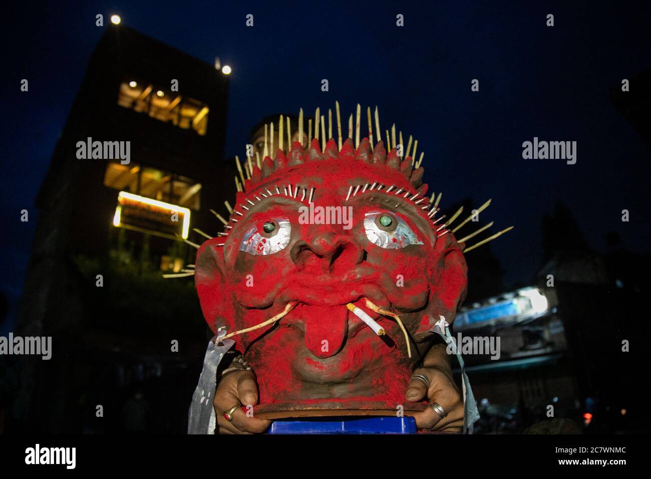 Burning off the effigy hi-res stock photography and images - Alamy