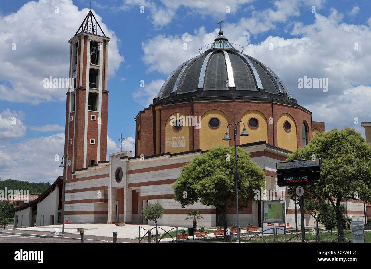 Conza - Concattedrale di Santa Maria Assunta Stock Photo - Alamy
