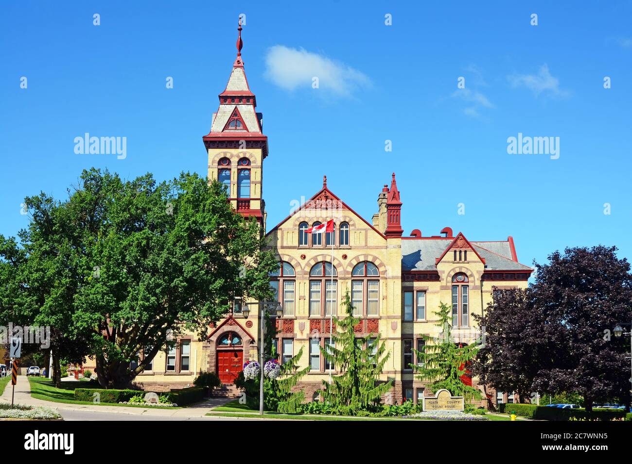 Perth County Courthouse, Stratford, Ontario, Canada Stock Photo - Alamy