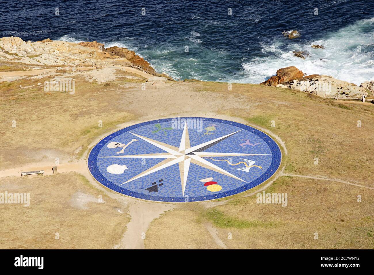 European map and antique compass hi-res stock photography and images ...