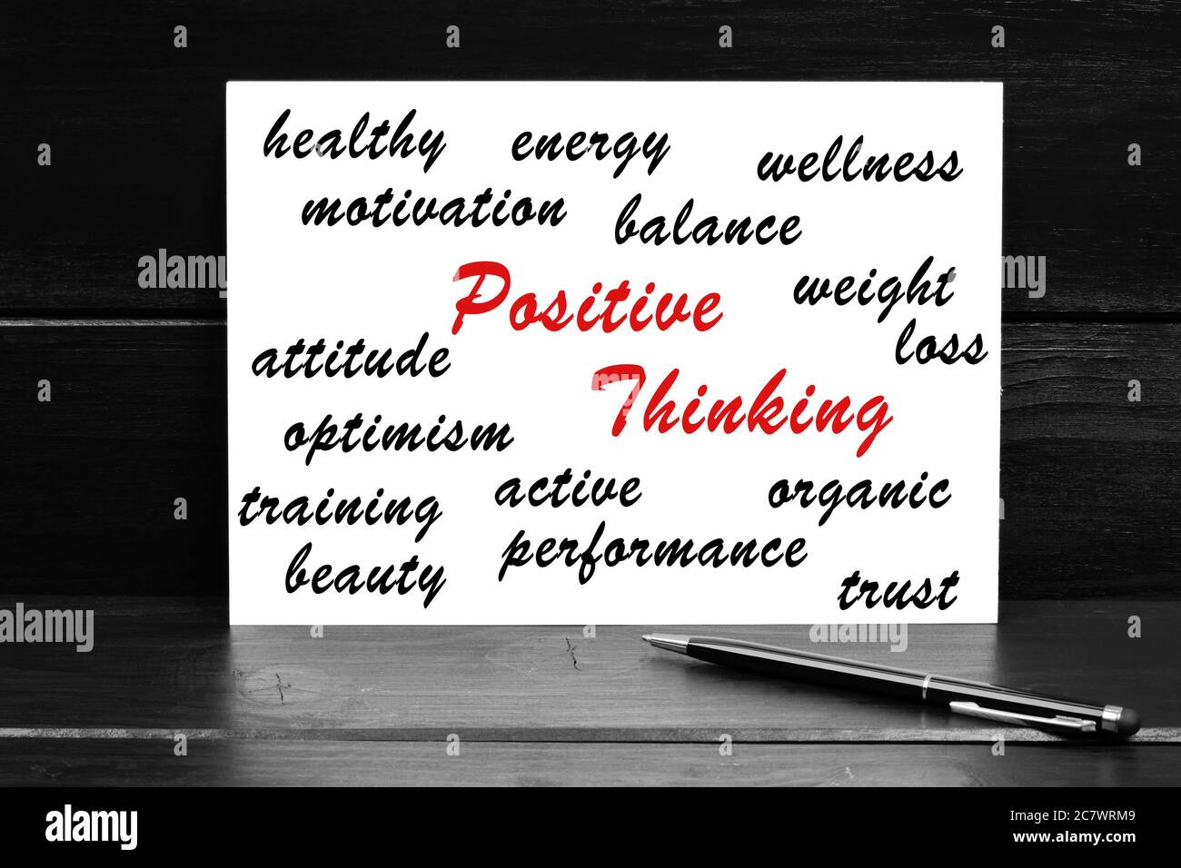 Positive thinking hi-res stock photography and images - Alamy