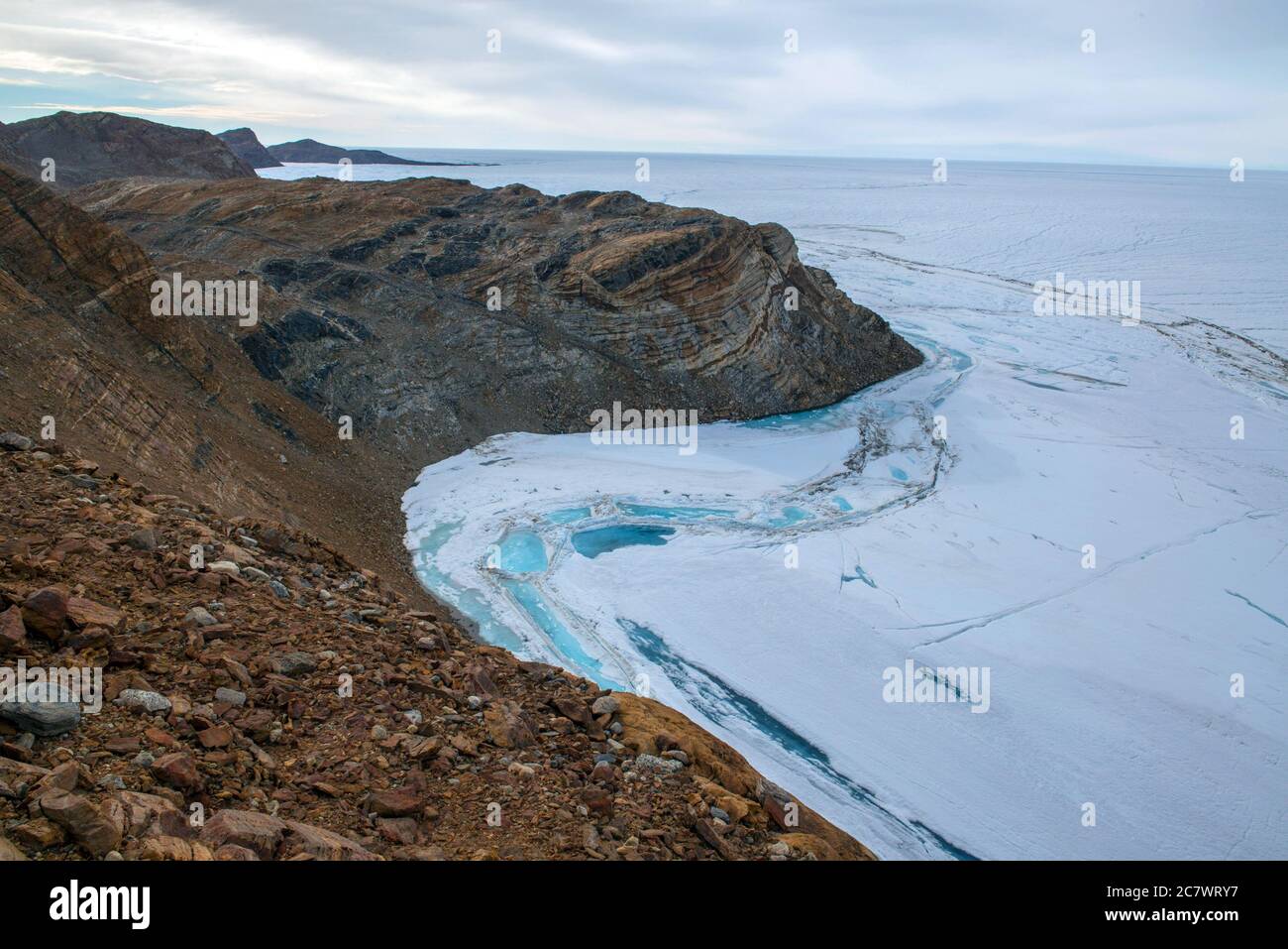 Permafrost landscapes hi-res stock photography and images - Alamy