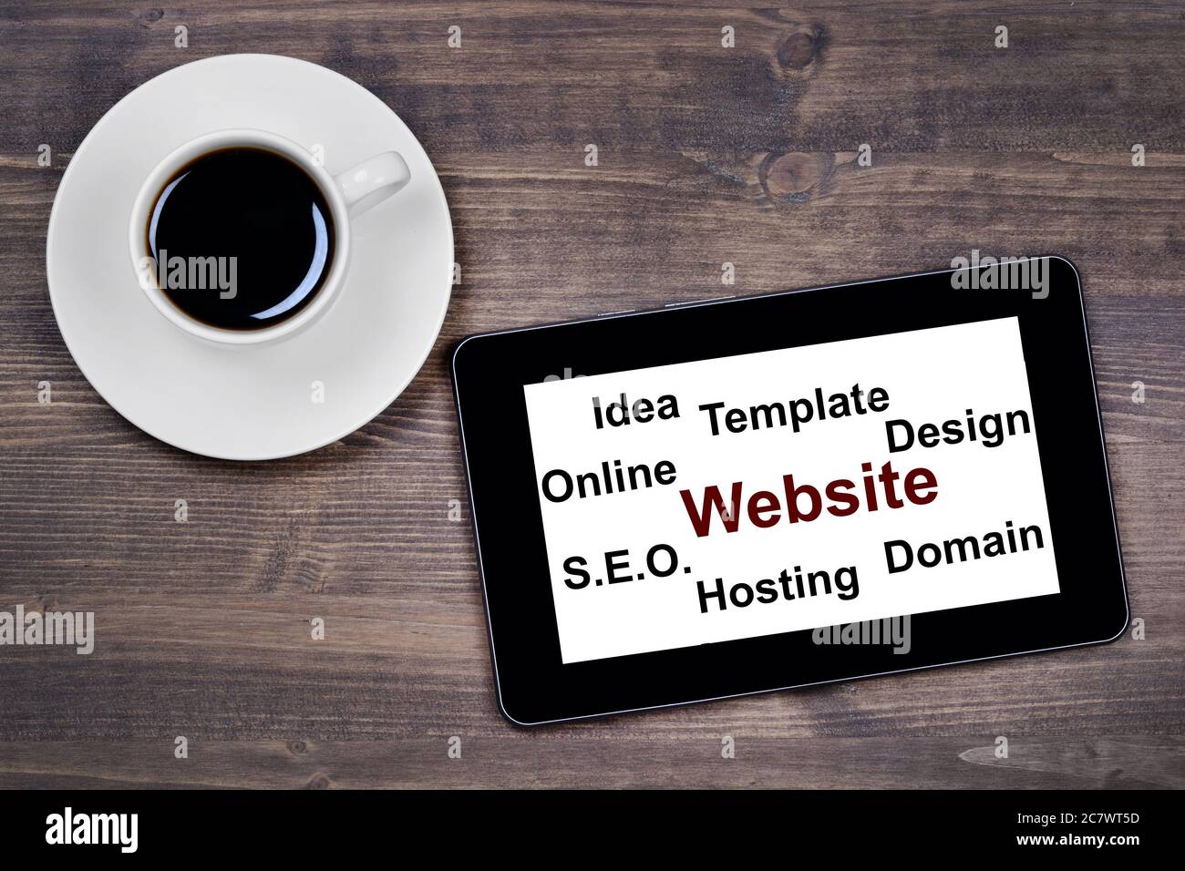 Website word hi-res stock photography and images - Alamy