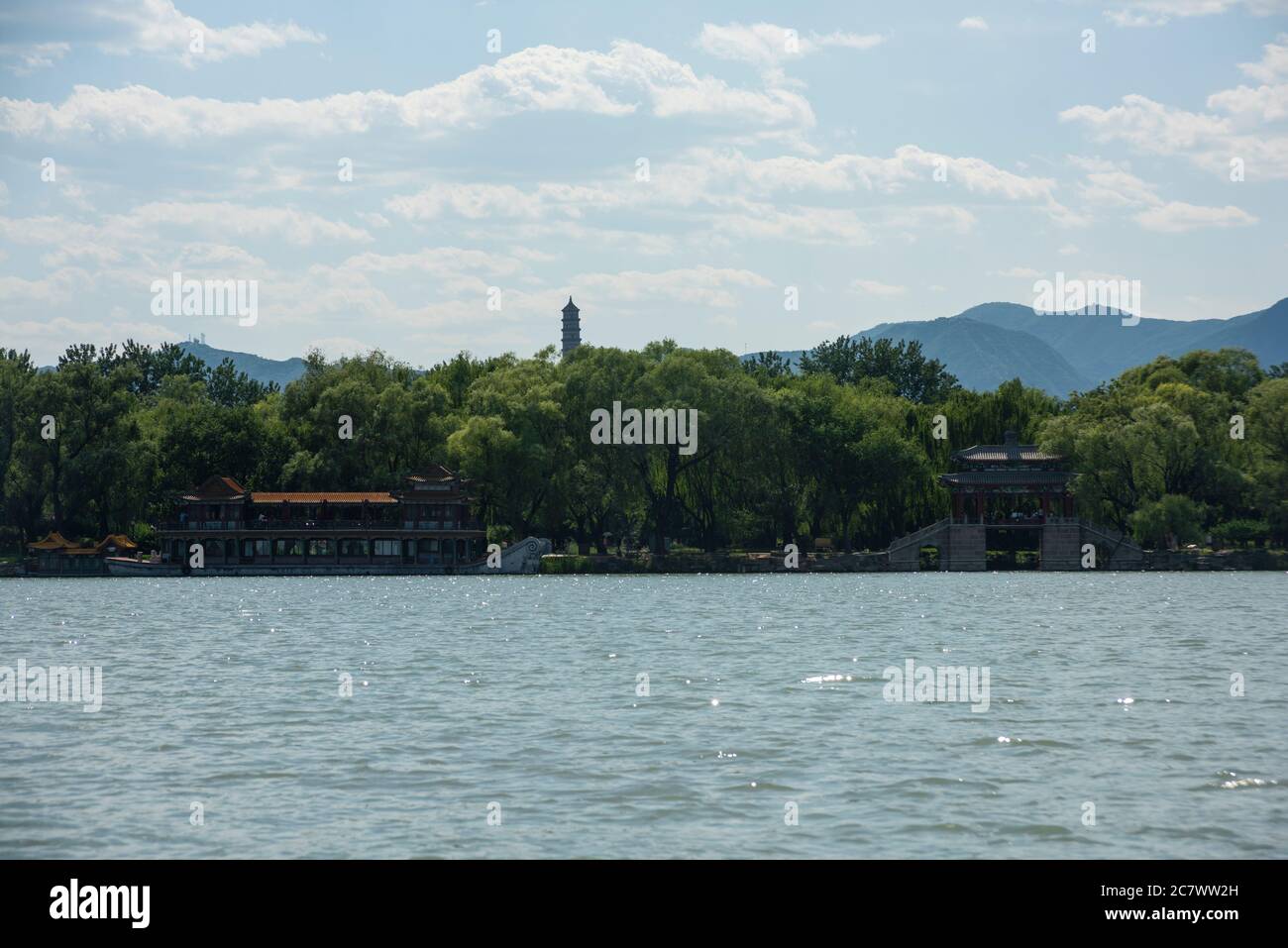 Temples in the forest on the coast of sea Stock Photo - Alamy