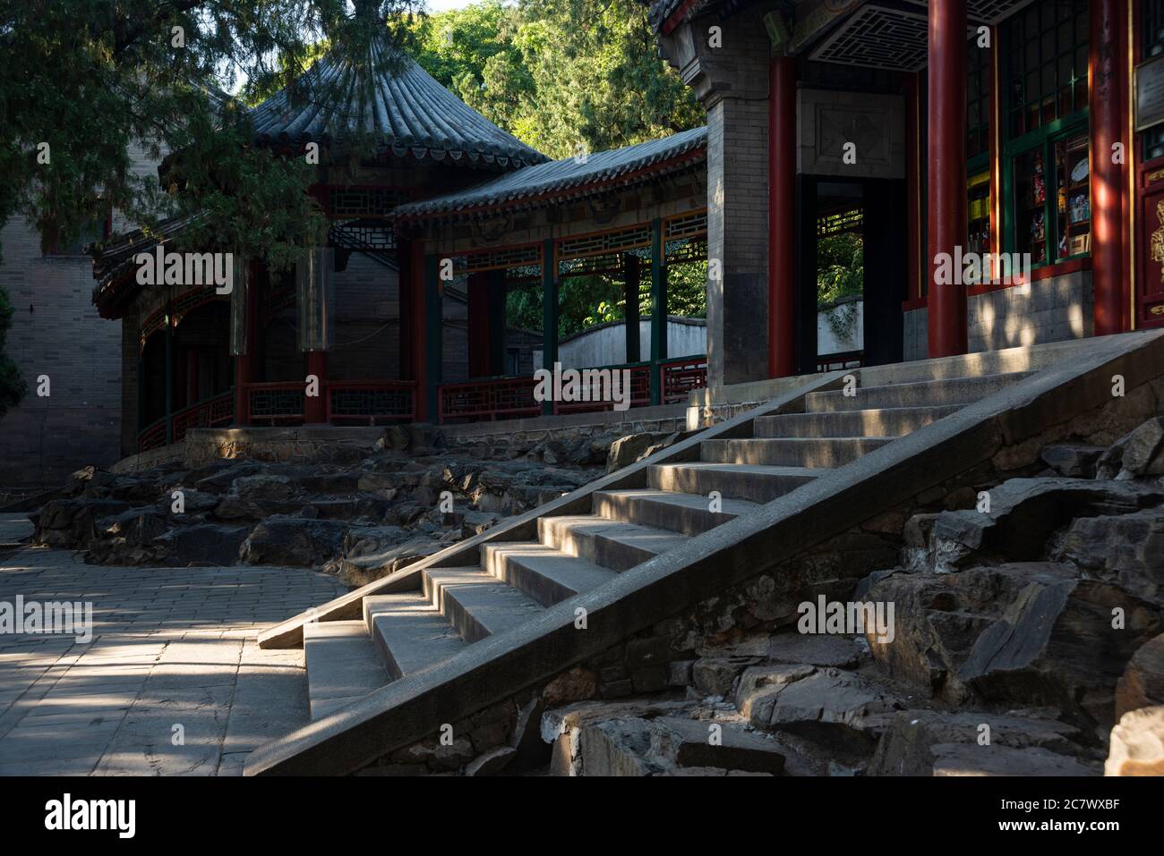 Stairs historical temple monument hi-res stock photography and images ...