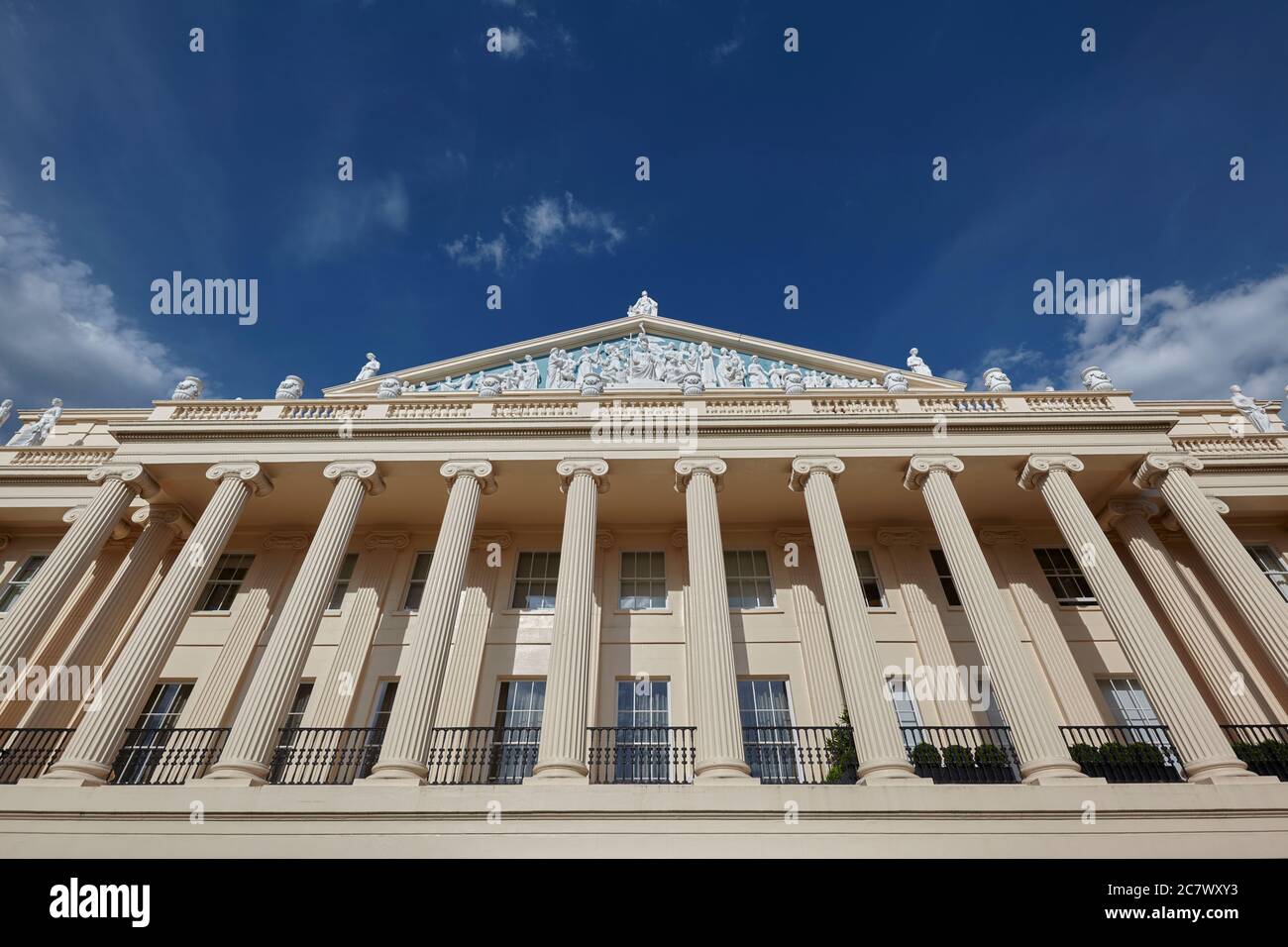 Cumberland Terrace one of the neo-classical terraces in Regent's Park ...