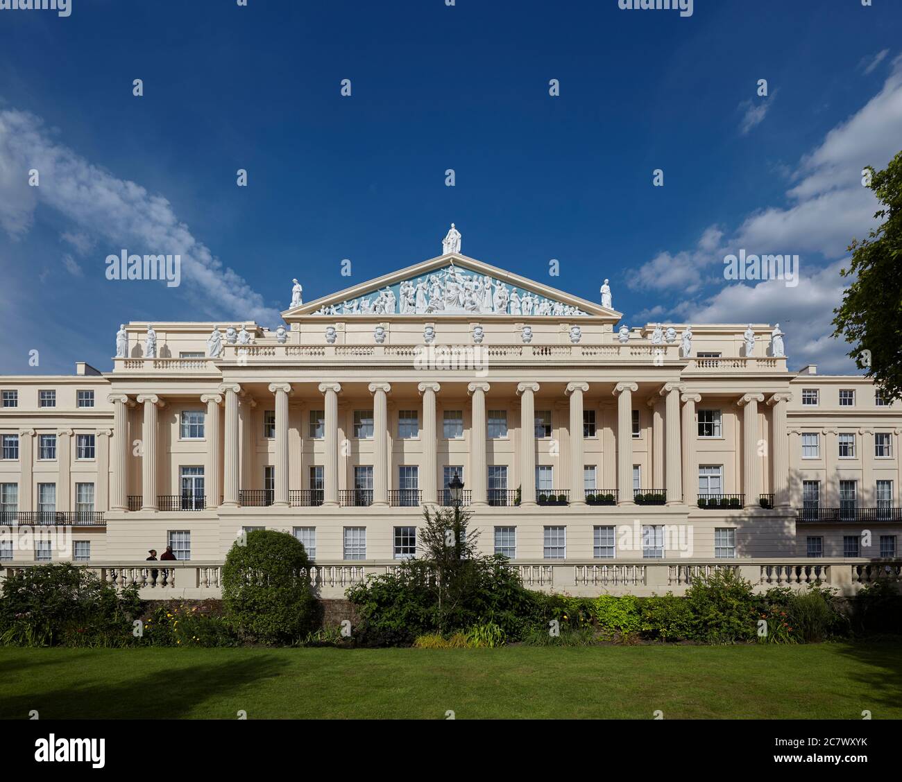 Cumberland Terrace one of the neo-classical terraces in Regent's Park ...
