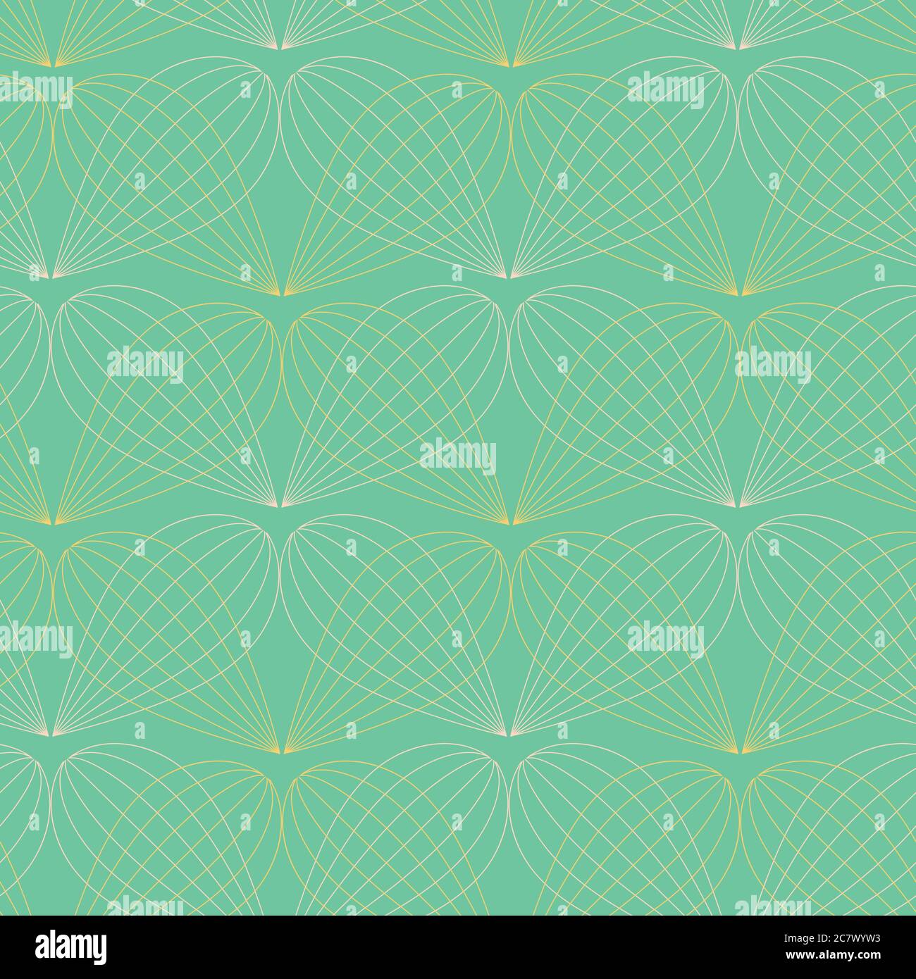 linear shapes fresh green seamless vector pattern Stock Vector Image ...