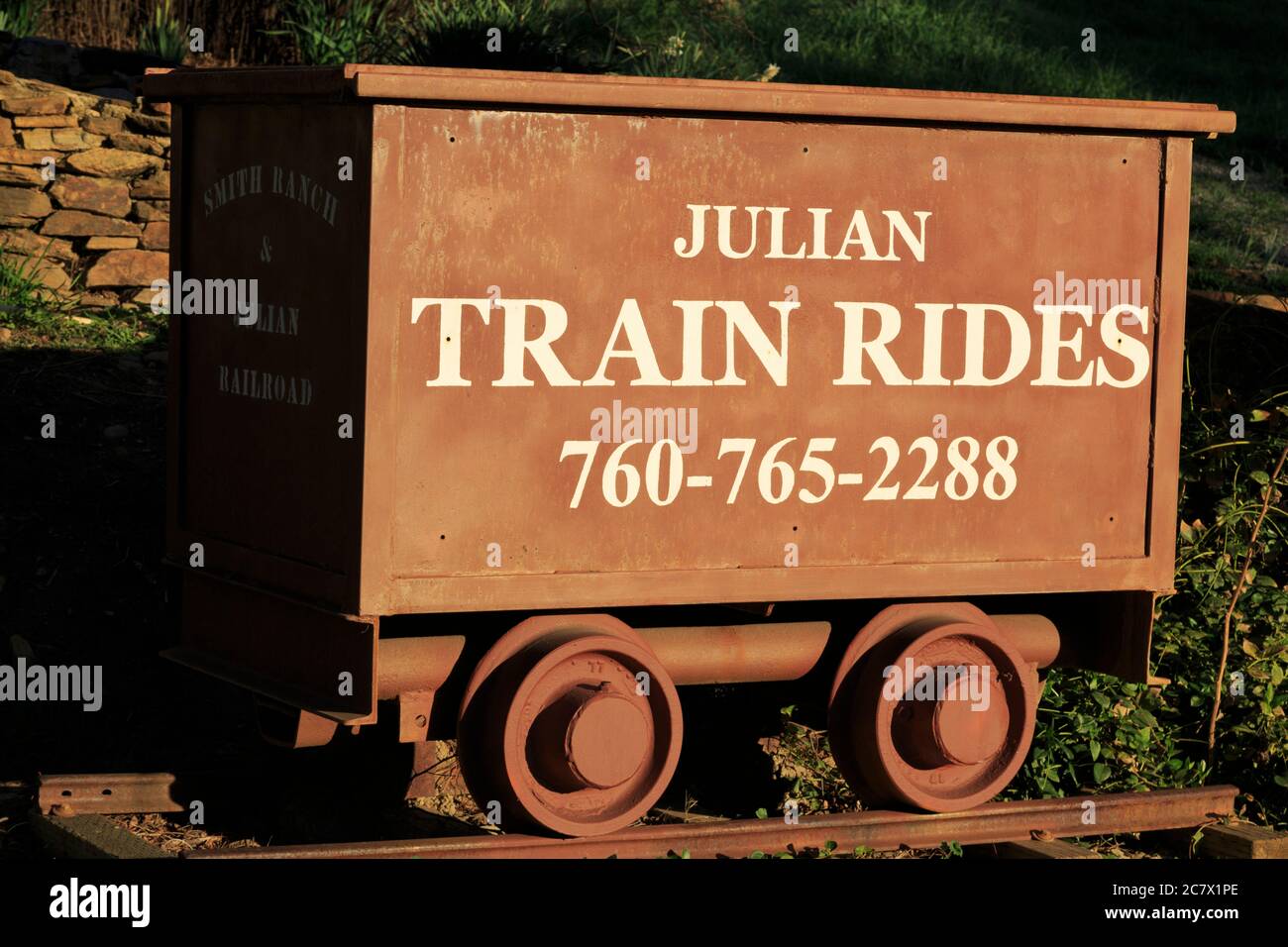 Ore Wagon, Julian, San Diego County, California, USA Stock Photo - Alamy